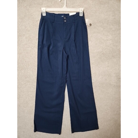 LC Lauren Conrad | Pants & Jumpsuits | Lc Lauren Conrad Linen Blend ...